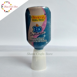 Fevicryl 3D Outliners Glitter - Blue (Code1868) | Price in Sri Lanka ...