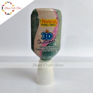 Fevicryl 3D Outliners Glitter - Green (Code1869) | Price in Sri Lanka ...