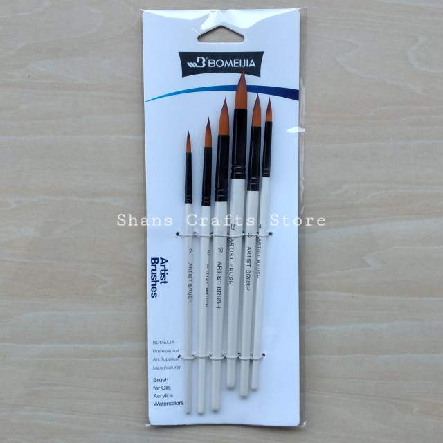 Brush set round | Price | Shans Crafts Store